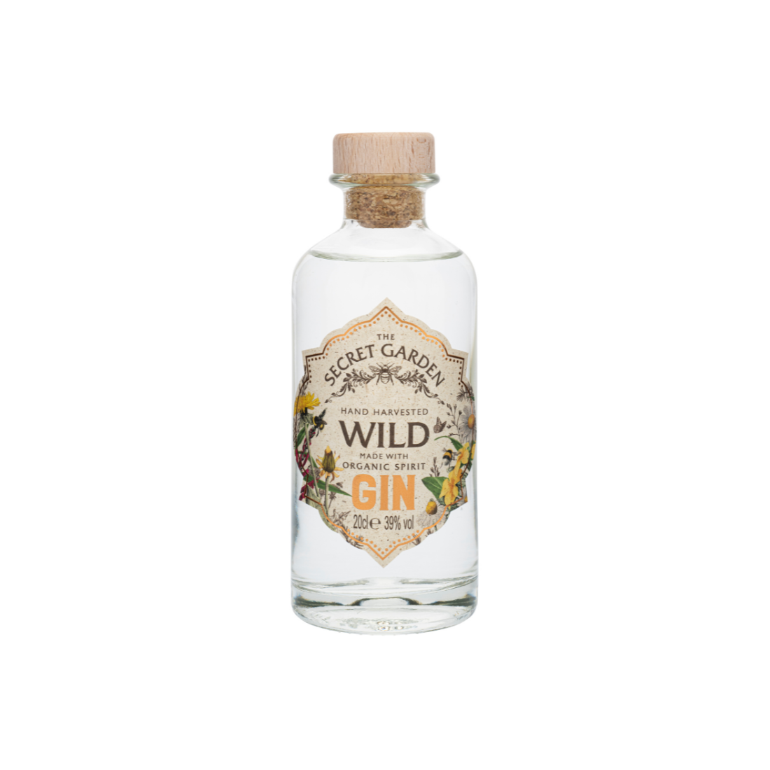 Wild Organic Gin Taster Size Made with Organic Spirit | Secret Garden ...